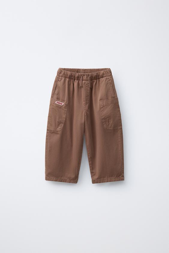 CALÇAS CARGO PUKAS SURF - Castanho | ZARA Portugal
