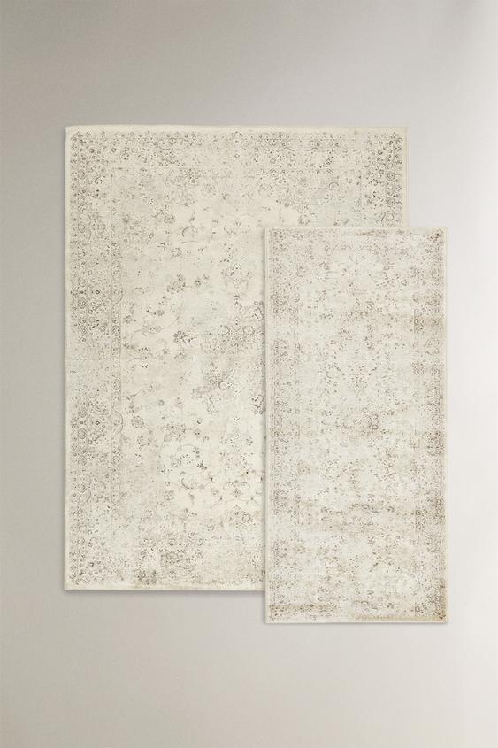 VINTAGE STYLE AREA RUG - Beige | ZARA United States