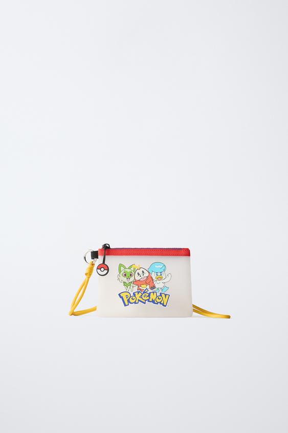 POKÉMON™ RUBBERISED PURSE - Red | ZARA Thailand