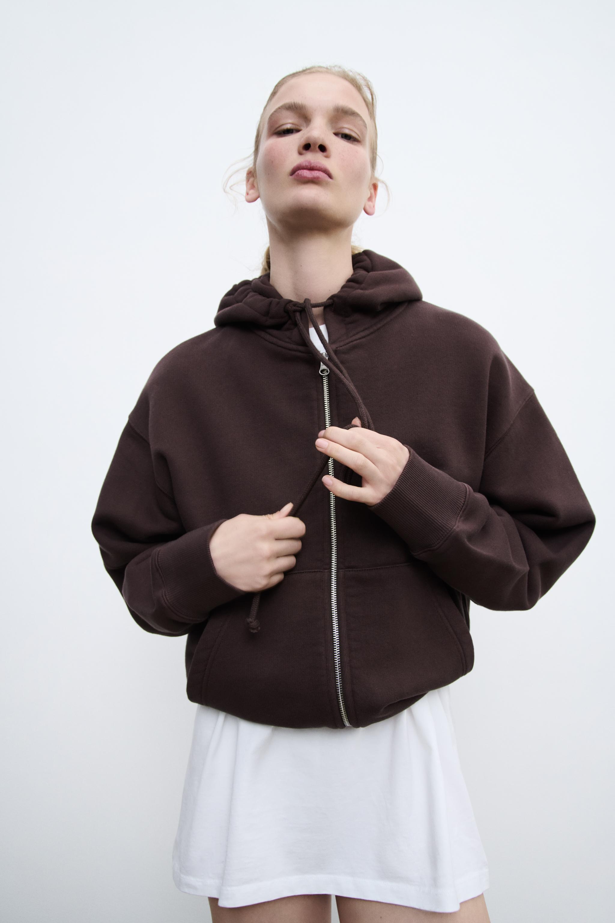 Zara womens sweatshirts store