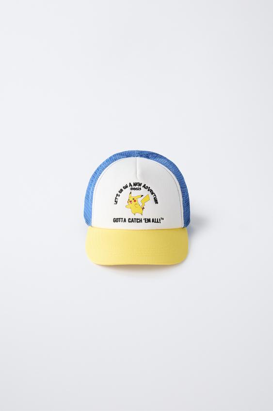 3-14 YEARS/ PIKACHU POKÉMON ™ MESH CAP - Blue | ZARA Saudi Arabia