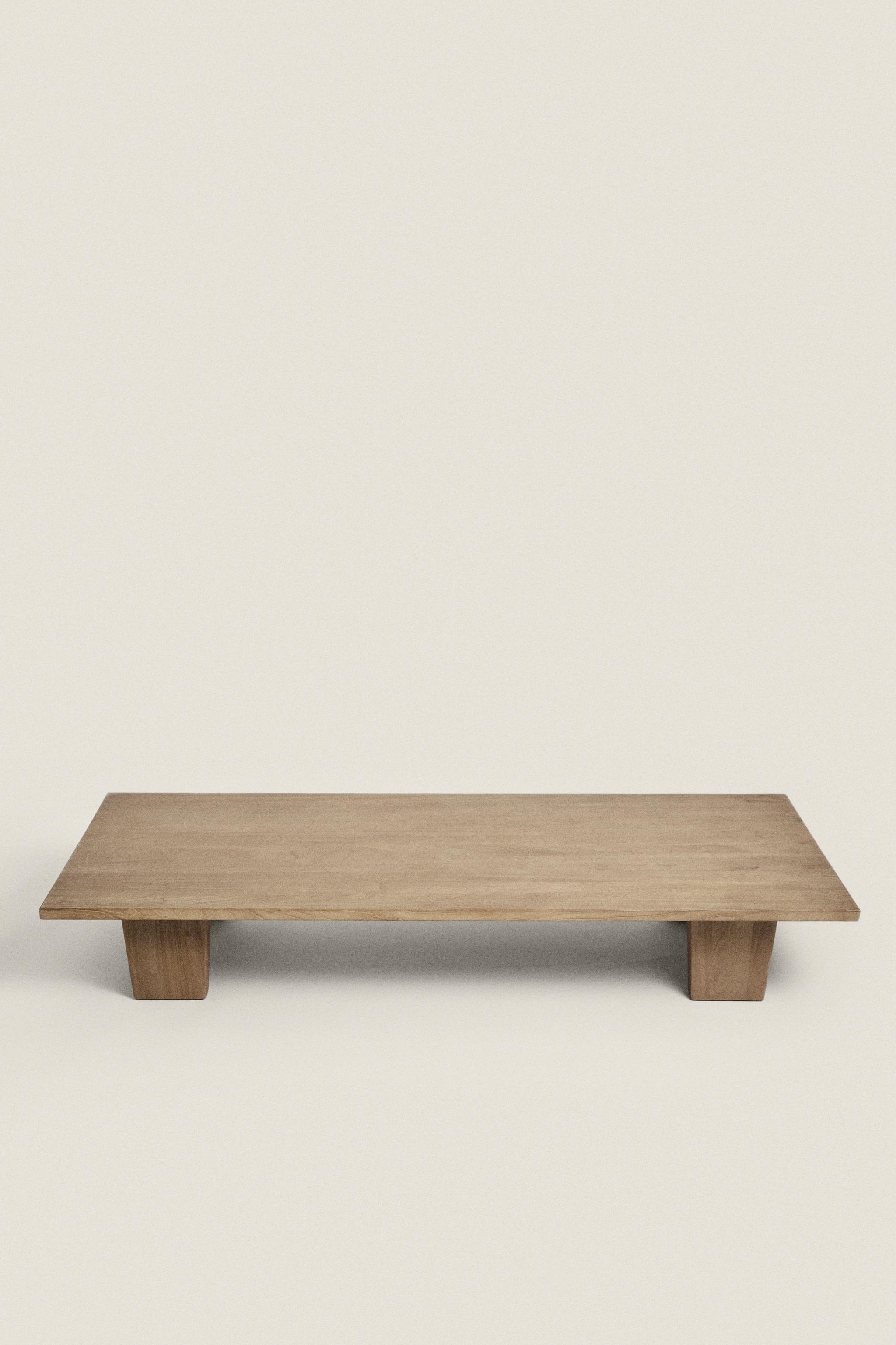 ELM WOOD COFFEE CENTRE TABLE Light beige ZARA United Kingdom