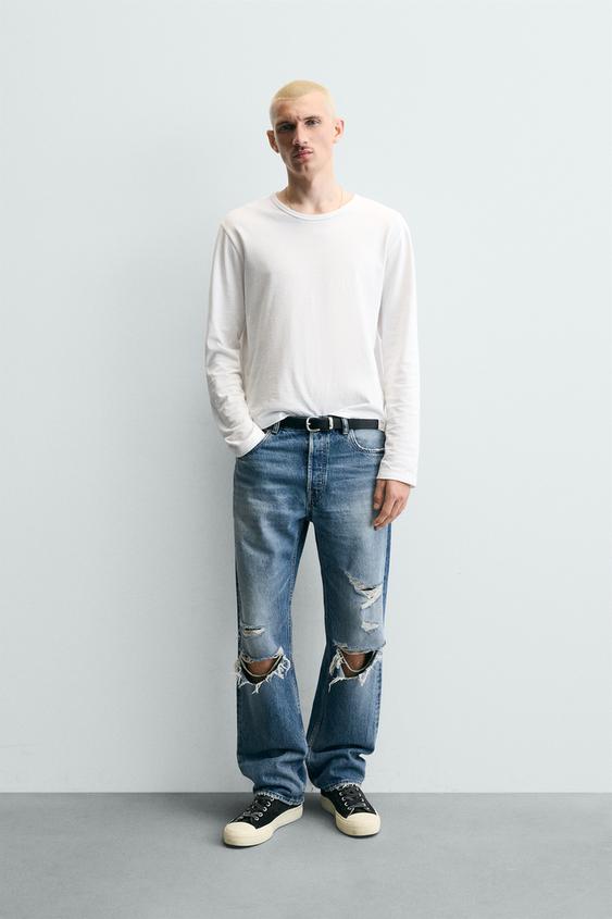 JEANS STRAIGHT FIT - Blu | ZARA Italia / Italy