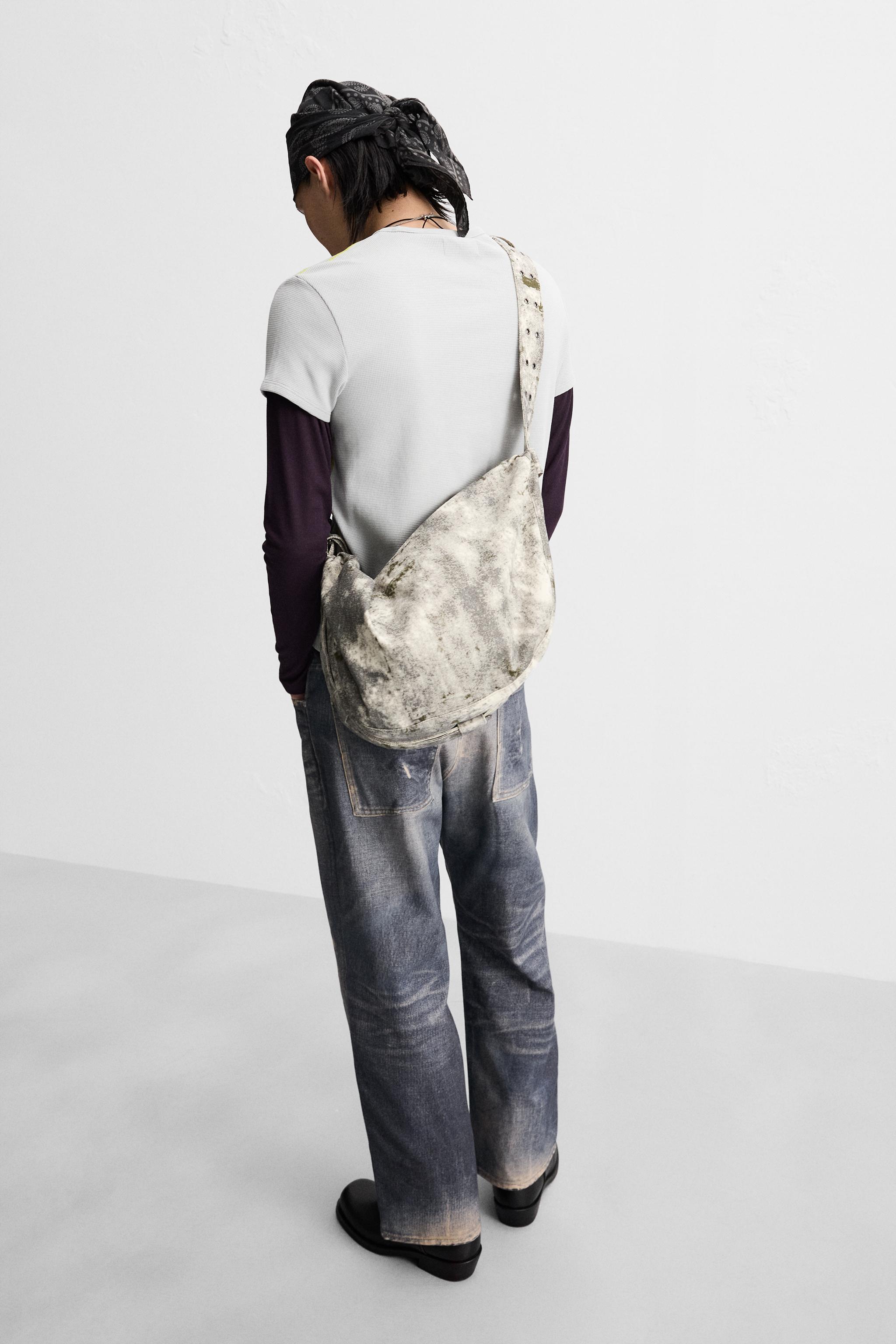 FABRIC SHOULDER BAG - Black | ZARA United States FABRIC SHOULDER BAG - Black | ZARA United States