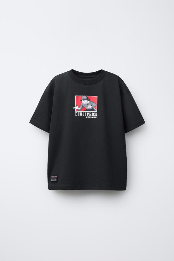 CAMPEONES OLIVER & BENJI © PRINTED T-SHIRT - Black | ZARA UAE - Dubai ...