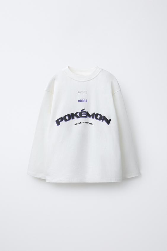 POKÉMON ™ PRINTED T-SHIRT - Ecru | ZARA United States