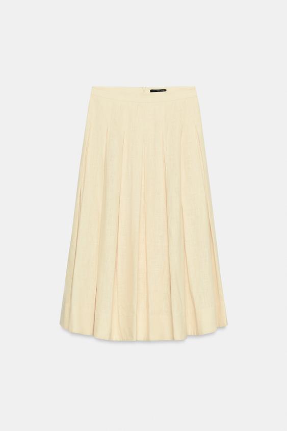 JUPE PLISSÉE ZW COLLECTION - Bis | ZARA France