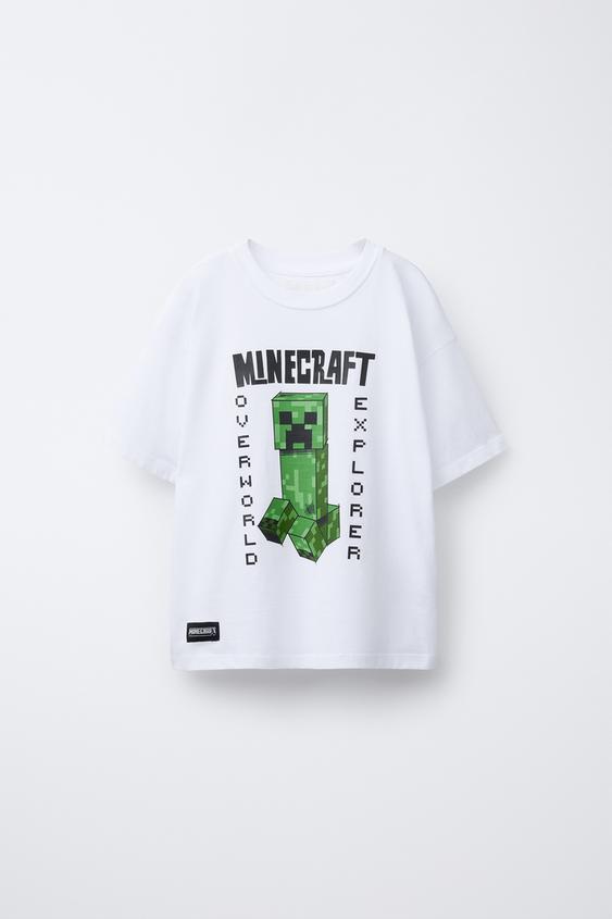 MINECRAFT © MOJANG AB. ™ PRINT T-SHIRT - White | ZARA Canada