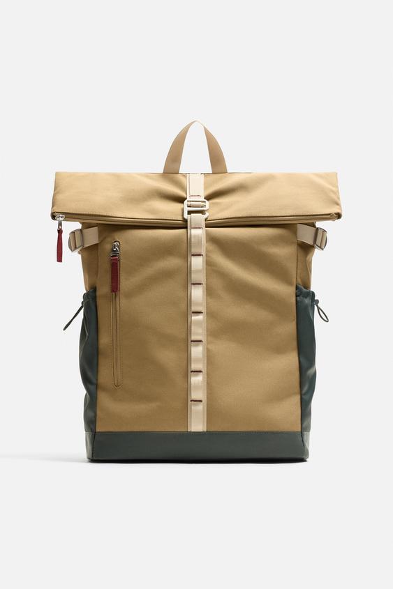 TECHNICAL FLAP BACKPACK - Multicoloured | ZARA Thailand