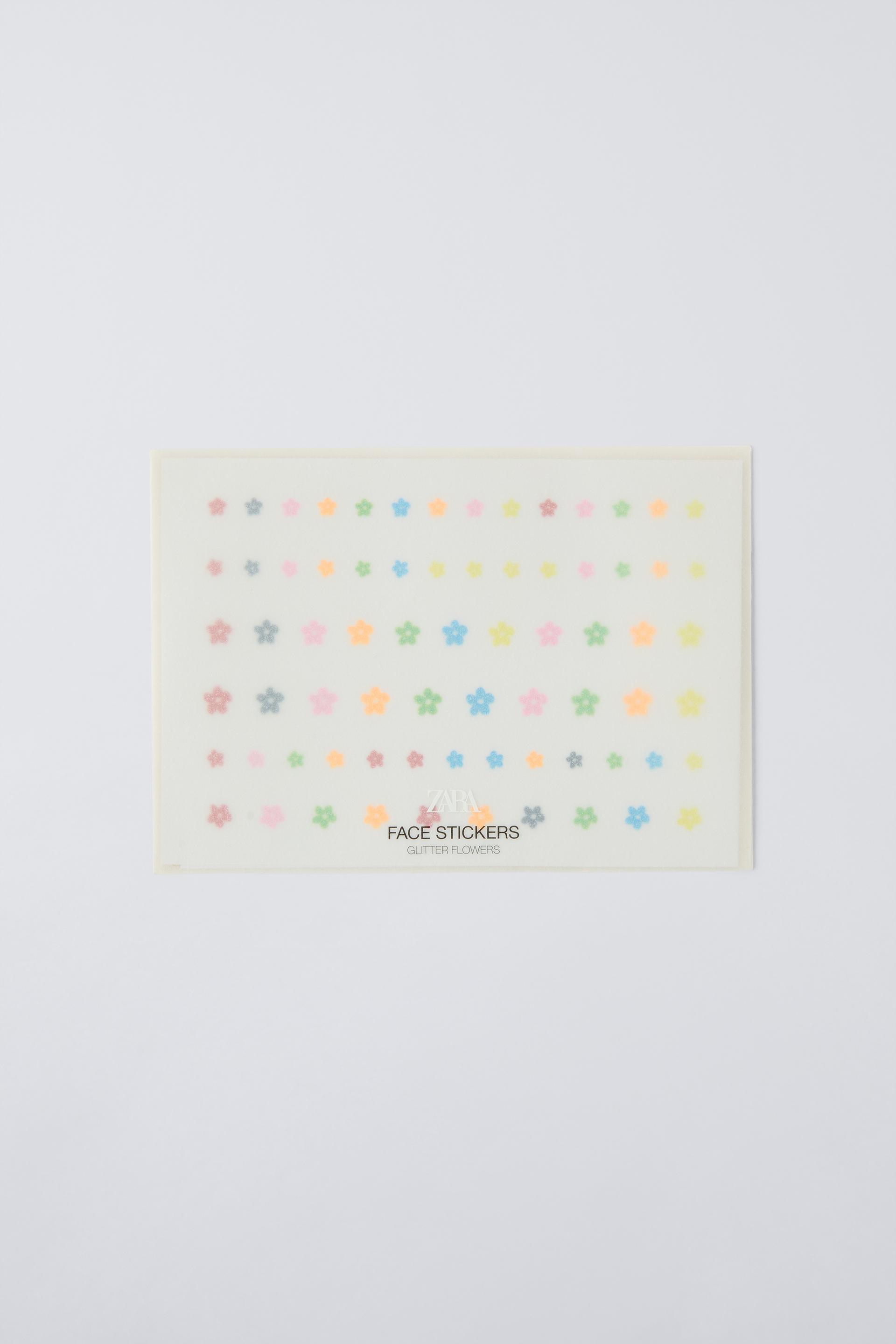 ZARA FACE STICKERS GLITTER FLOWERS - prêt à teindre | ZARA Canada