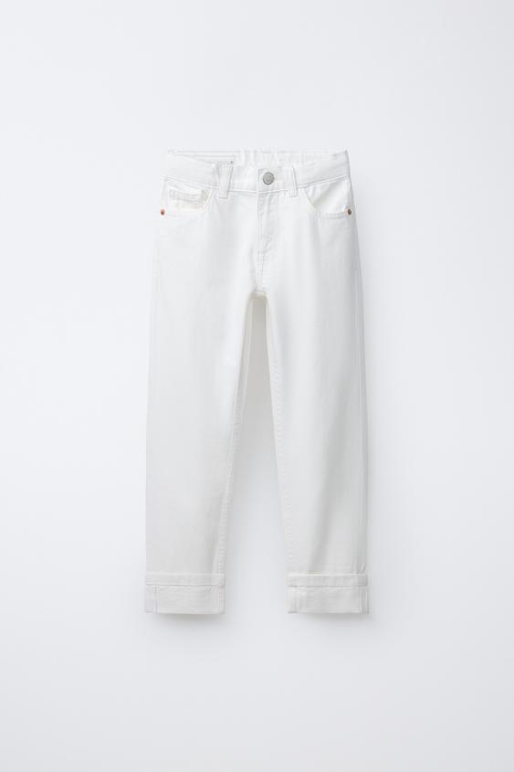 JEAN DROIT - Blanc | ZARA France