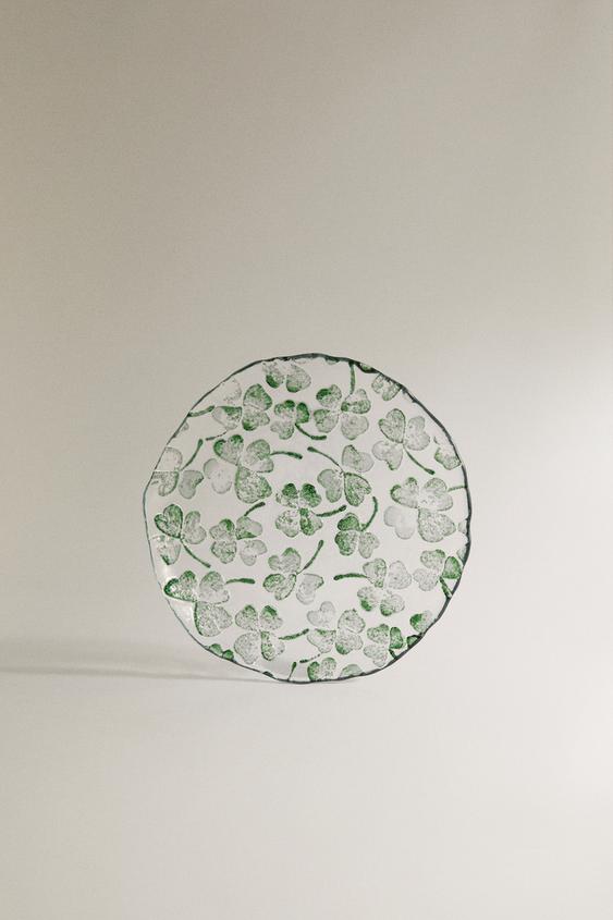 PLATO PAN TRÉBOLES - Verde | ZARA Mexico