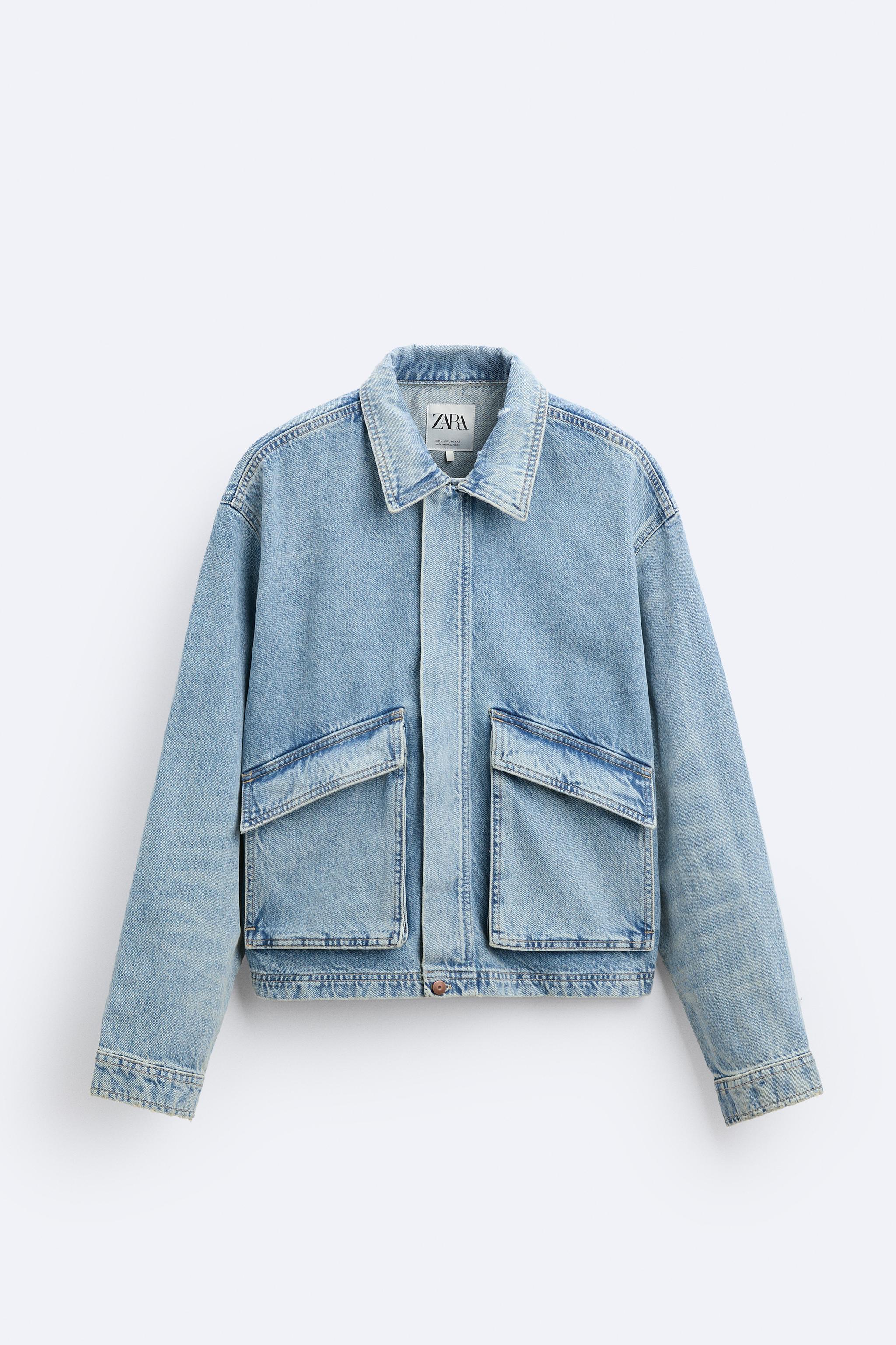 Zara Cropped Denim Jacket - $ 69.90