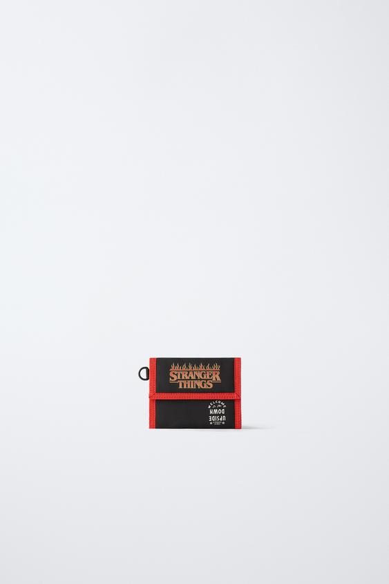 STRANGER THINGS © NETFLIX WALLET - Black | ZARA United States