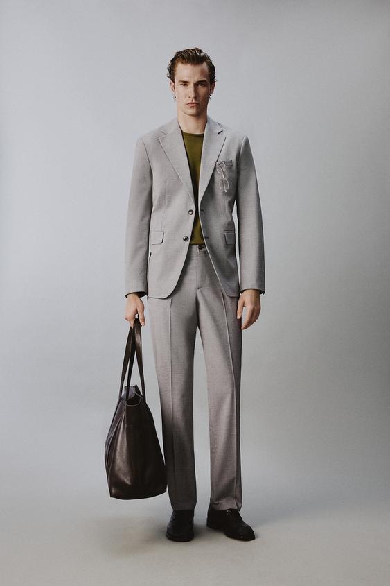 TRAJE REGULAR FIT PATA DE GALLO | ZARA España