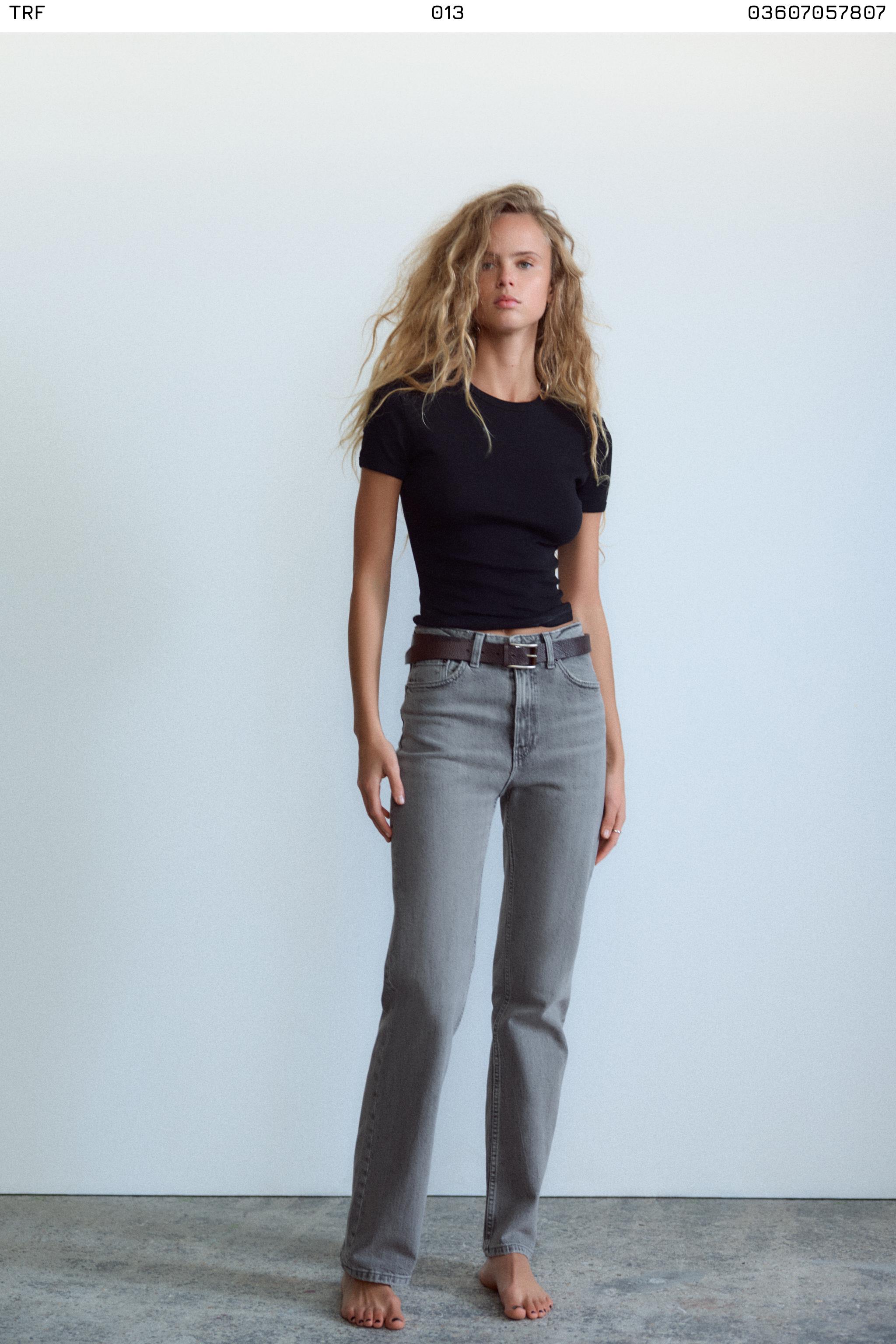 Grey jeans women store