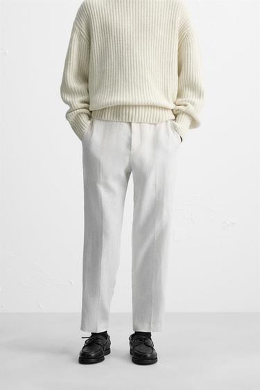 Men's Linen Pants | ZARA United States
