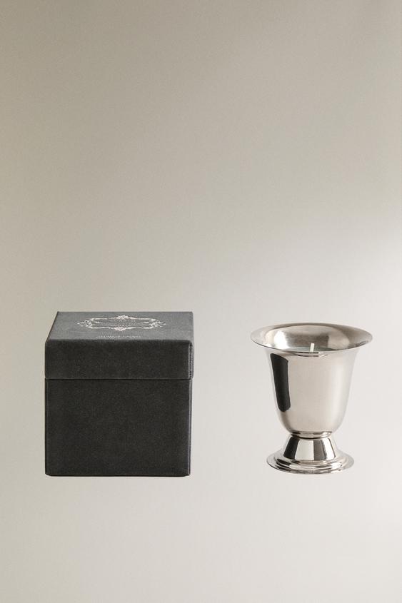 (160 G) BASILICUM CUP SCENTED CANDLE - Mentazöld | ZARA Magyarország ...