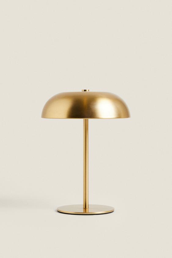 MONOCHROME TOUCH TABLE LAMP - Gold | ZARA United States