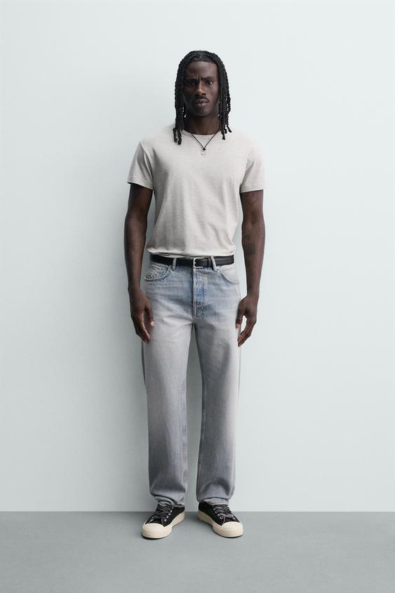 JEANS STRAIGHT FIT - Azul / Acero | ZARA España