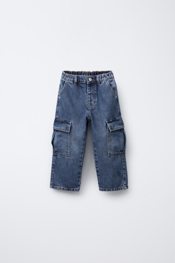 CARGO JEANS - Light blue | ZARA Italia / Italy