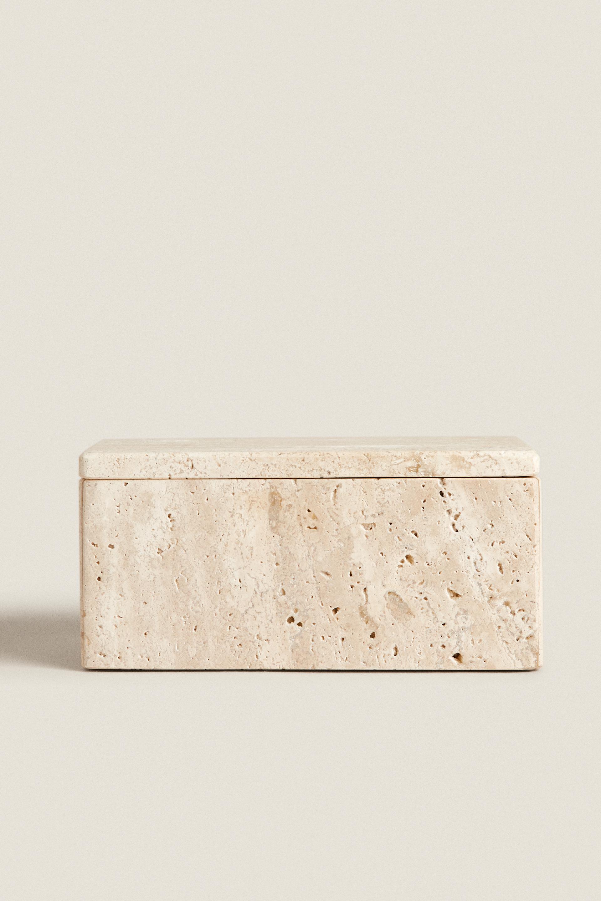 BEIGE MARBLE BATHROOM STORAGE BOX - Beige | ZARA United States