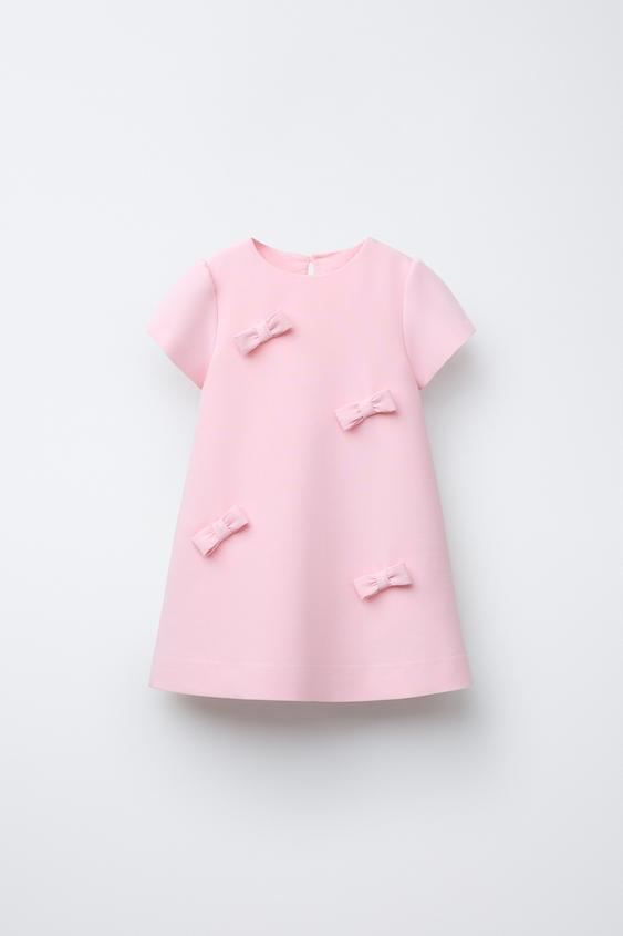 VESTIDO LACITOS - Rosa | ZARA España