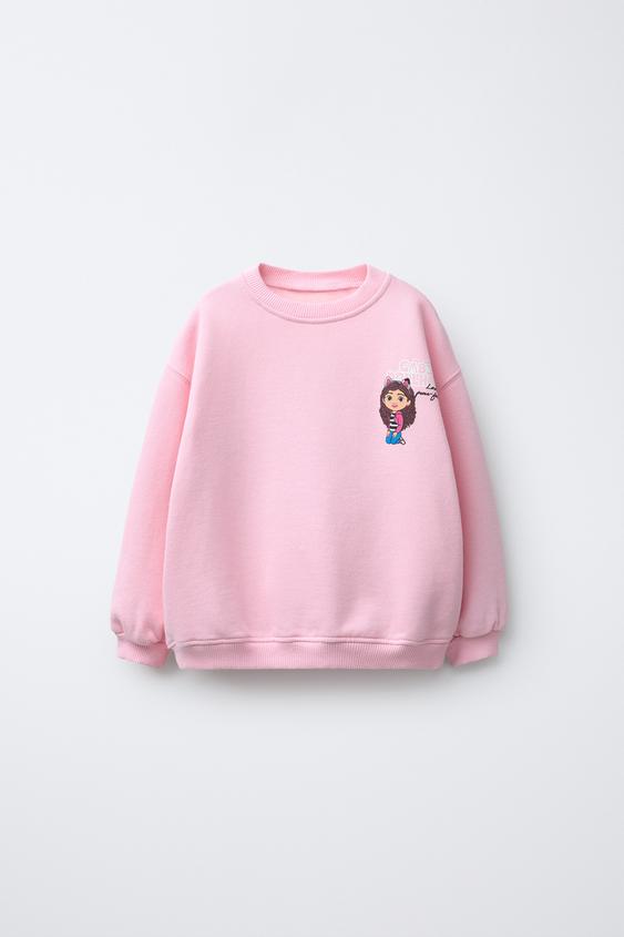 GABY´S DOLLHOUSE ® DREAM WORKS PRINT SWEATSHIRT - Pink | ZARA Ireland