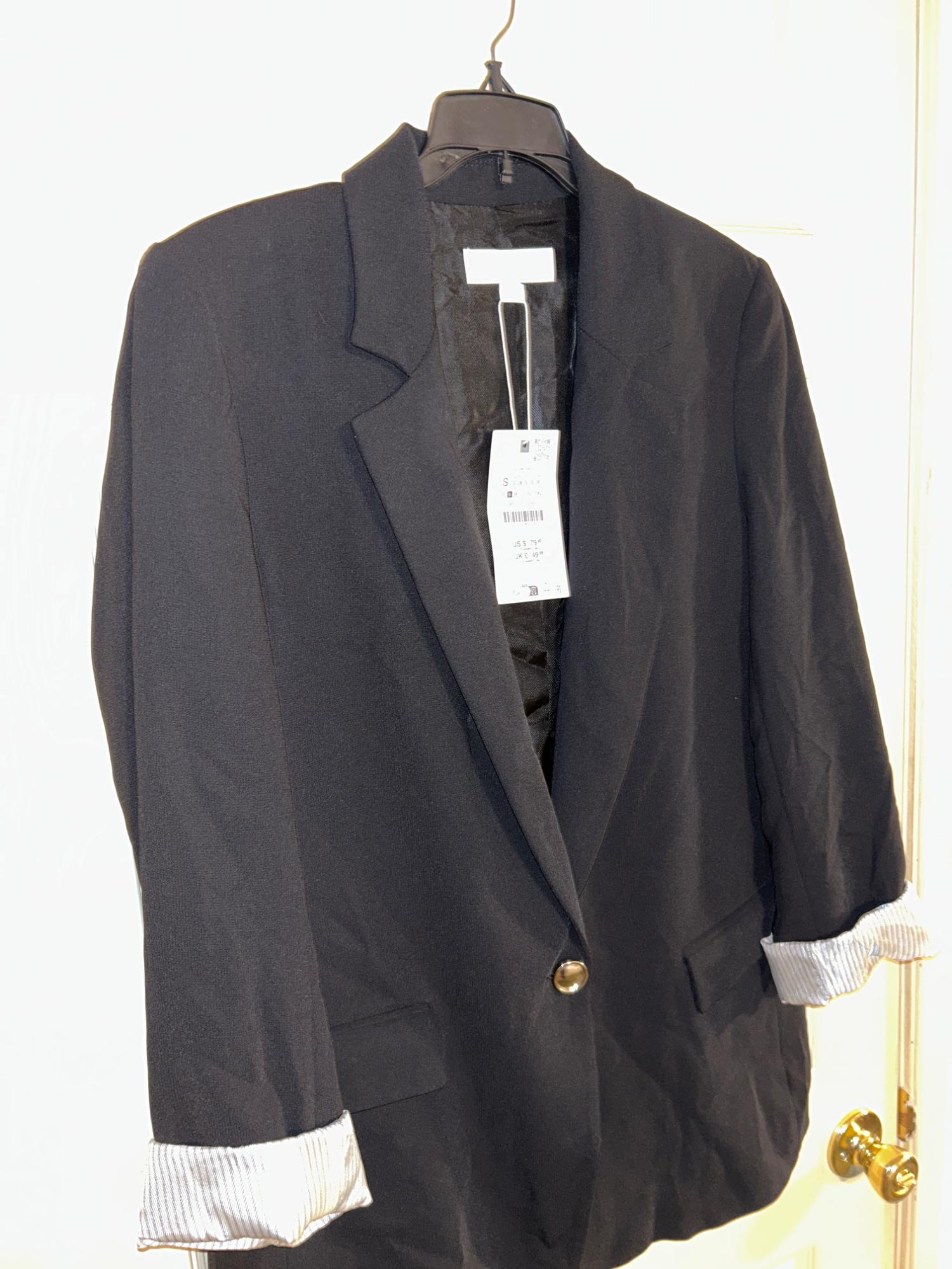 PRINTED CUFF BLAZER SECONDHAND | Zara Preowned
