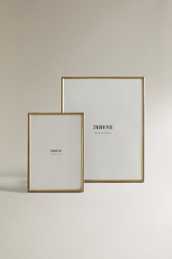 ЗЛАТНА МЕТАЛНА РАМКА ЗА СНИМКИ - Златно | ZARA България / Bulgaria