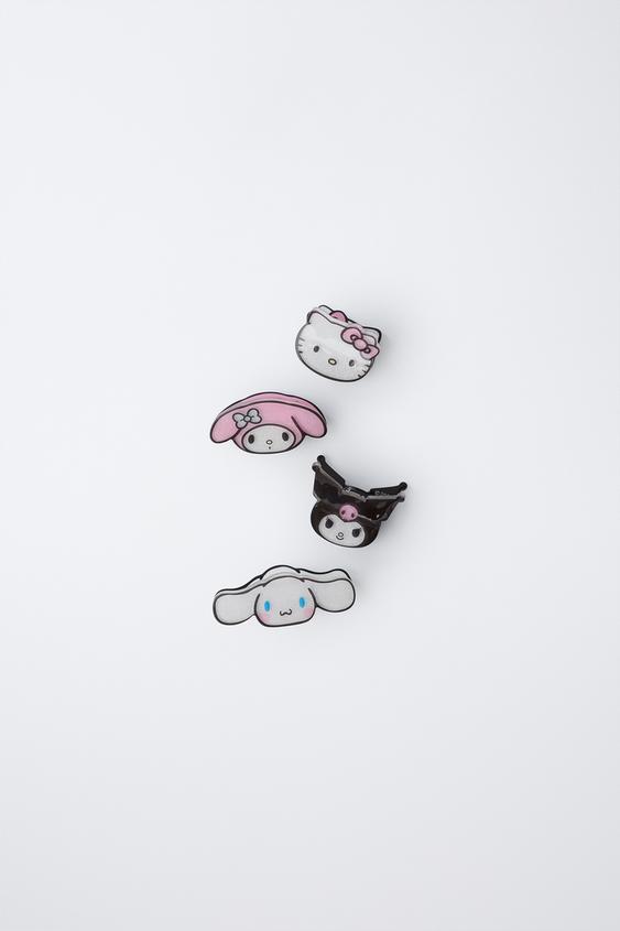 HELLO KITTY AND FRIENDS © SANRIO FOUR-PACK OF HAIR CLIPS - Fuchsia ...