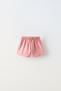 CRAB SHORTS Mid pink ZARA United States CRAB SHORTS Mid pink ZARA United States