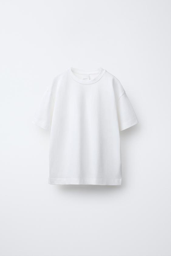 無地Tシャツ - ホワイト | ZARA Japan / 日本