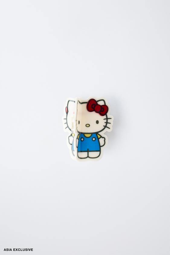 HELLO KITTY © SANRIO SHAPED HAIR CLIP - White | ZARA Hungary / Magyarország