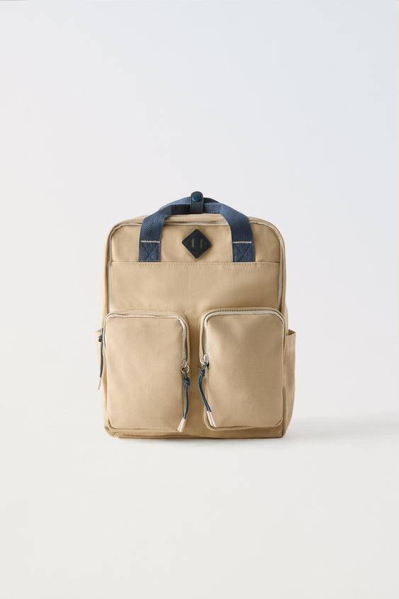 RUCKSACK MIT TASCHEN - Braun | ZARA Schweiz / Switzerland