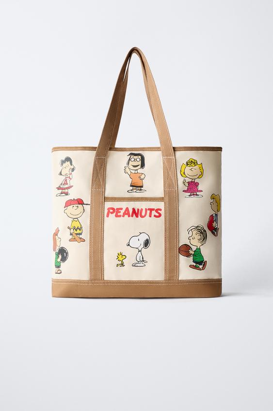 SHOPPER SNOOPY PEANUTS™ - Marrone | ZARA Italia / Italy