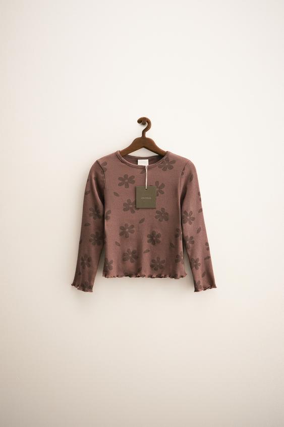 ZARA TIMELESS - T-SHIRT STAMPATA FIORI - Rosa / Lilla | ZARA Italia / Italy