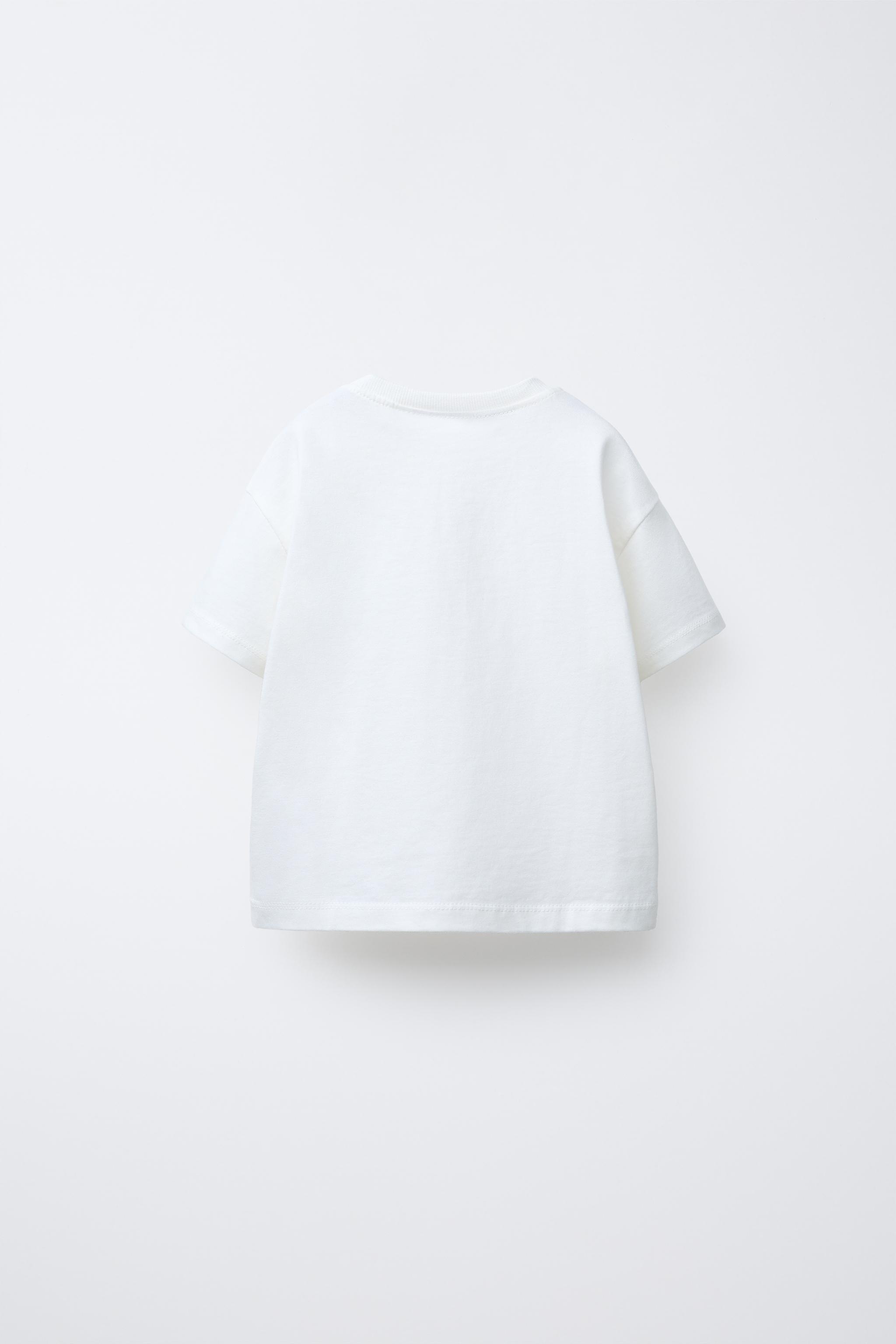 ミニーマウス©ディズニー ハートTシャツ - オフホワイト | ZARA ミニーマウス©ディズニー ハートTシャツ - オフホワイト | ZARA