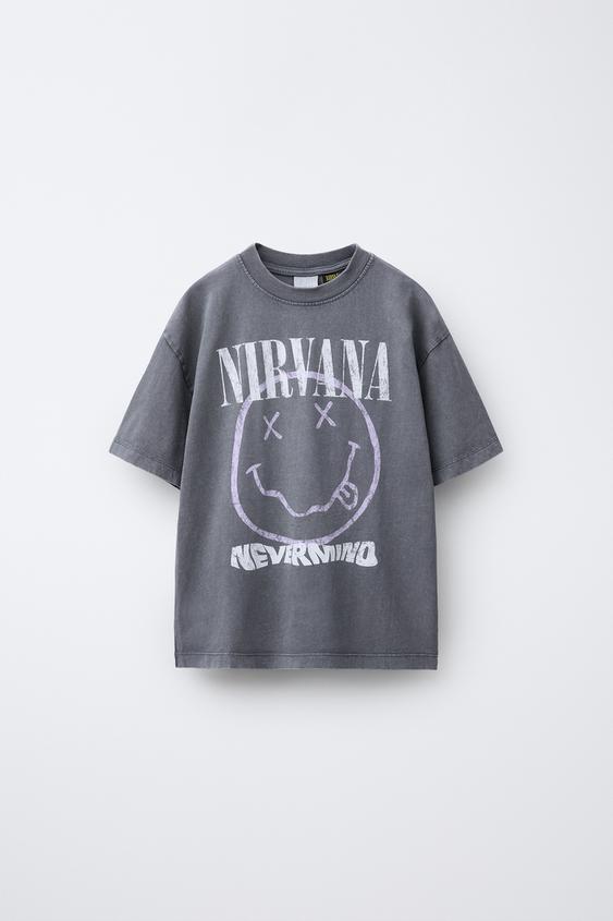 NIRVANA ® PRINT T-SHIRT - Grey | ZARA South Africa