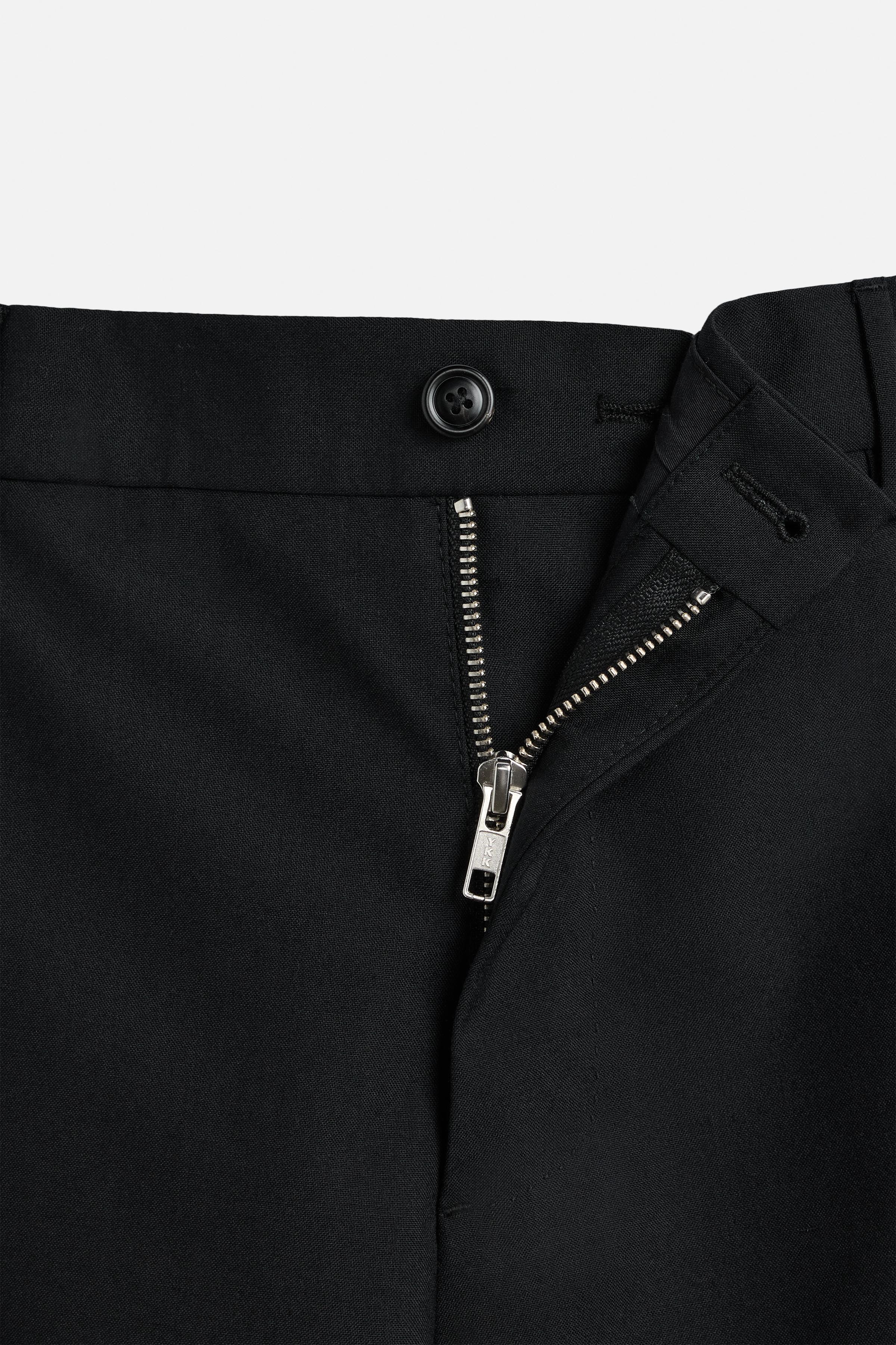 100% WOOL SUIT PANTS - Black | ZARA United States 100% WOOL SUIT PANTS - Black | ZARA United States
