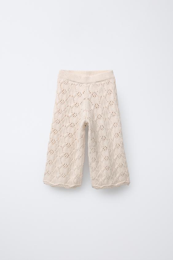 KNIT CULOTTES - Ecru | ZARA Mexico