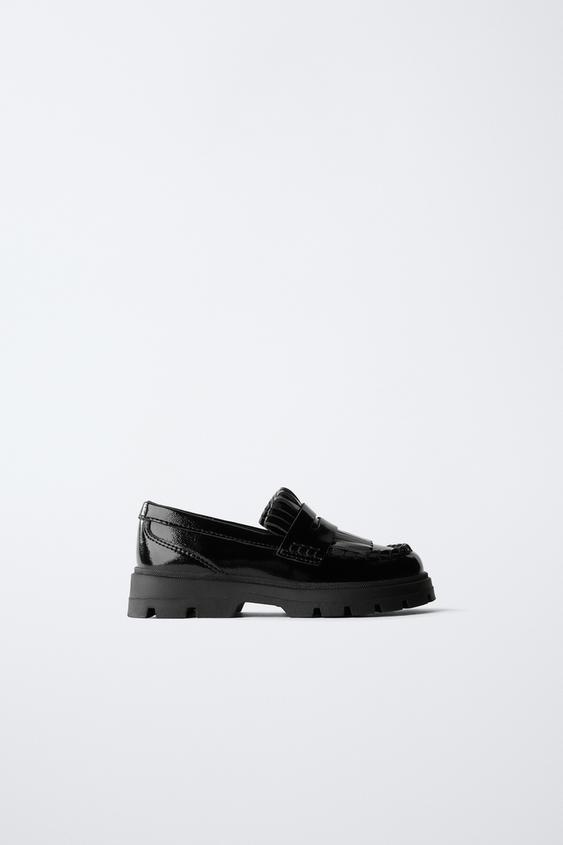 DETAIL LOAFERS - Black | ZARA Ireland