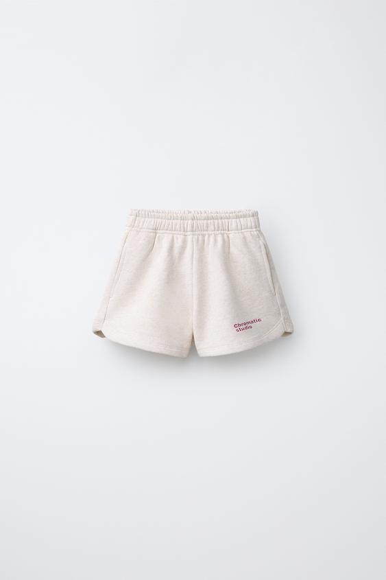 BERMUDA FELPA JOGGING - Sabbia / Mélange | ZARA Italia / Italy