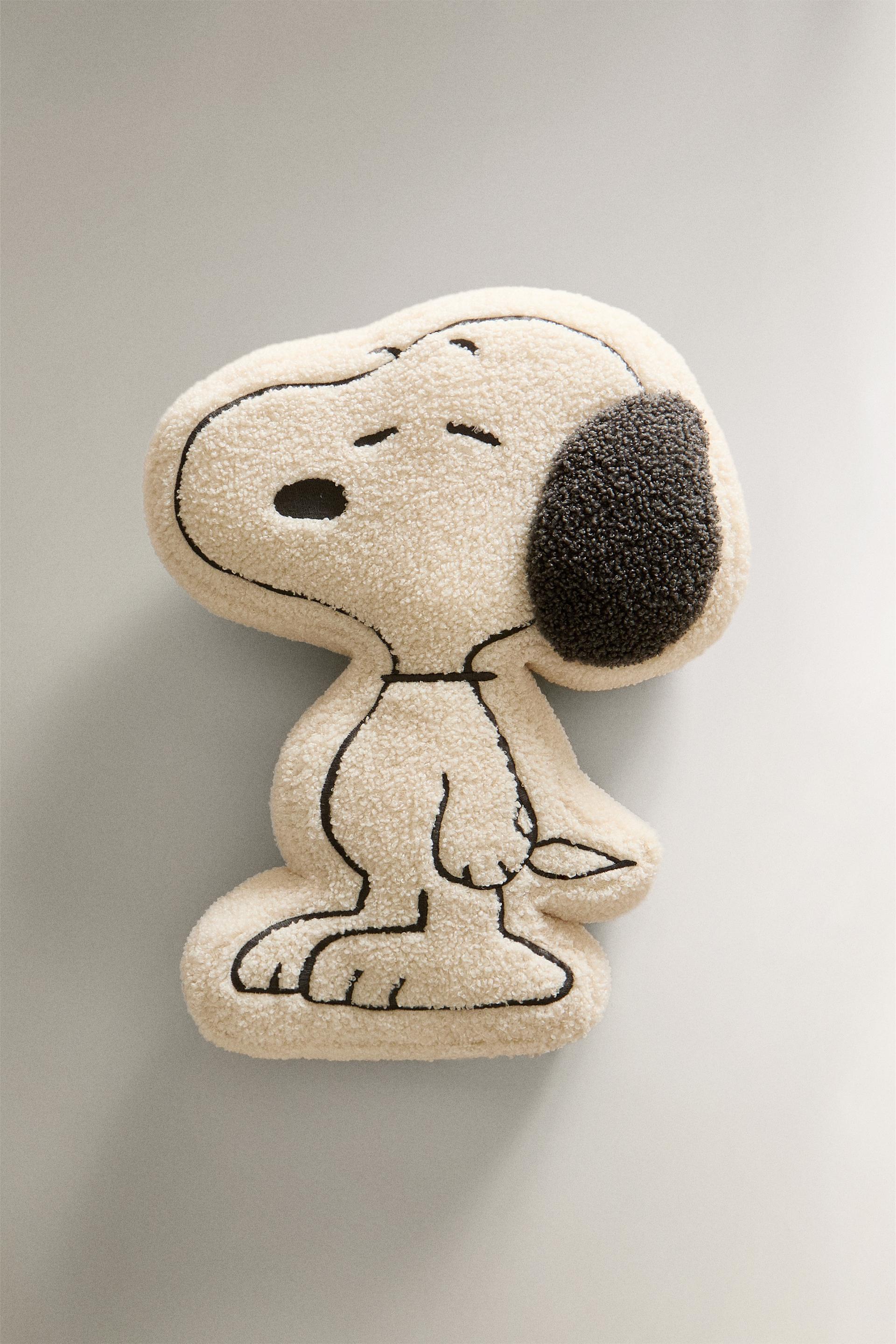 CHILDREN'S PEANUTS™ FAUX SHEARLING CUSHION - White | ZARA United Kingdom