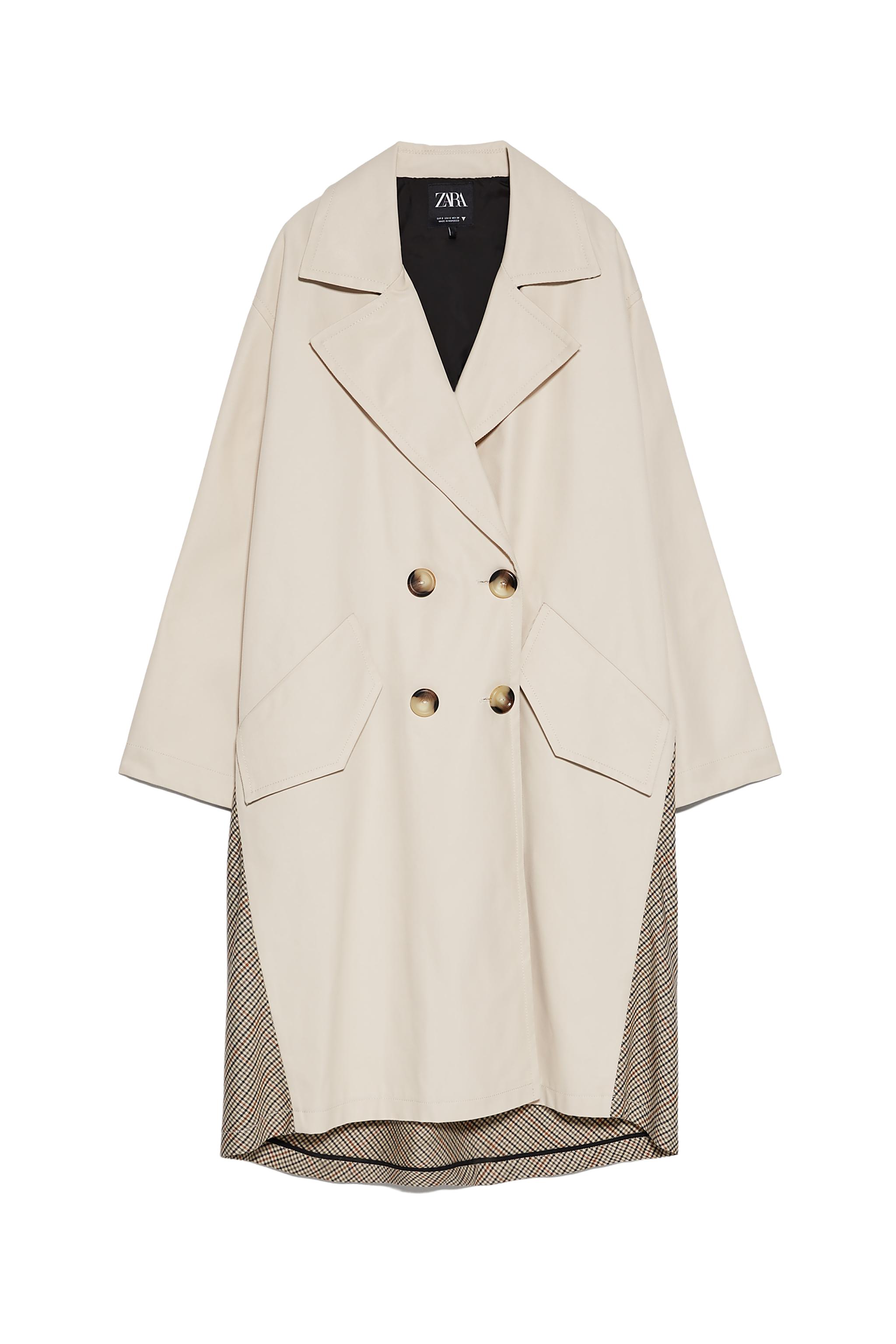 OVERSIZED TRENCH COAT TRF SECONDHAND | Zara Preowned