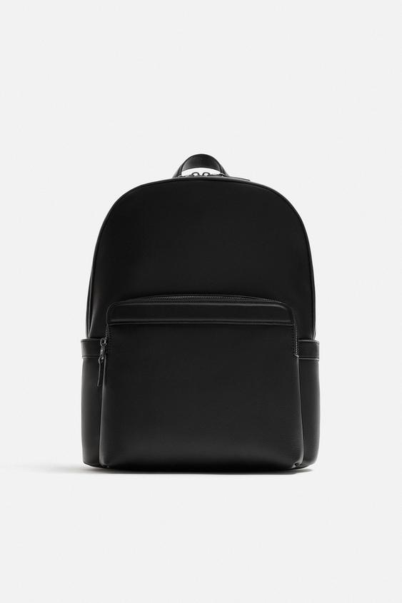 TEXTURE BACKPACK - Black | ZARA Thailand