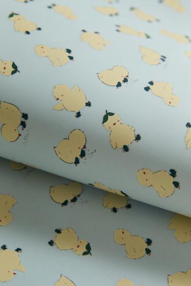 SET DE TABLE ENFANT SILICONE POUSSINS - Bleu | ZARA France