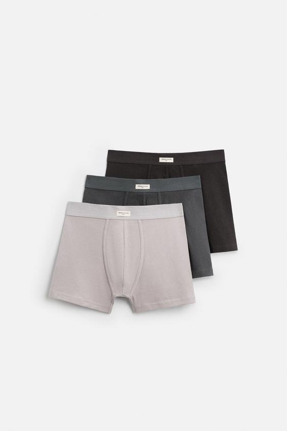 3 PACK OF SOFT BOXERS - various | ZARA United States