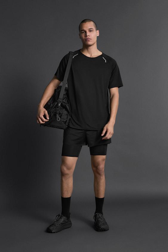BASIC TRAINING T-SHIRT - Black | ZARA Singapore