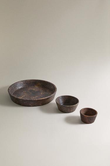 DECORATIVE STONE BOWL - Barna | ZARA Magyarország / Hungary